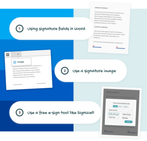 How to Sign a Word Document (3 Easy Ways)