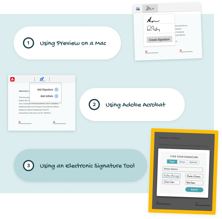 How to Electronically Sign a PDF (3 Easy Ways)