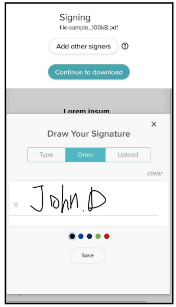 How To Insert Signature in Word Mobile- SignWell